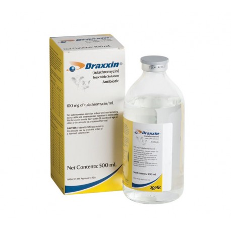 Draxxin 100mg 500ml Rx