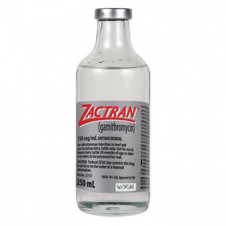 Zactran Injectable 250ml - Rx